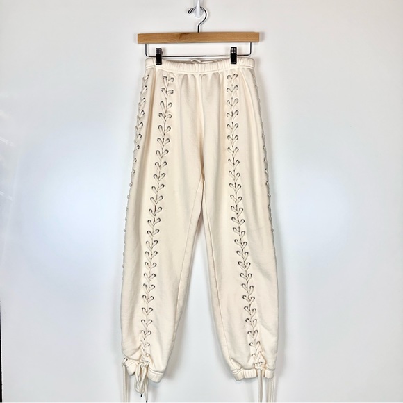 Hidden Cult | Pants & Jumpsuits | Hidden Cult Wynn Laced Up Joggers In ...
